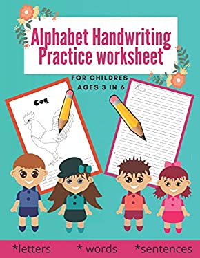 Alphabet Handwriting Practice worksheet: handwriting practice books for ...