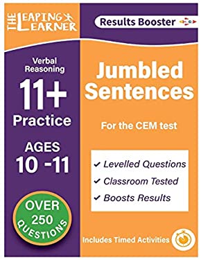 Jumbled Sentences 11+ Practice: Ages 10-11 : Verbal Reasoning CEM Style ...