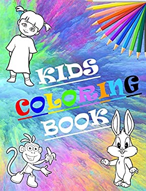 KIDS COLORING BOOK: Cartoons, mandalas ? More than 50 Amazing patterns ...