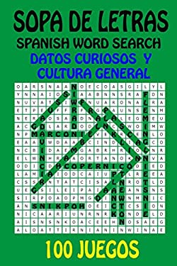 Sopa de Letras Spanish Word Search: Datos Curiosos y Cultura General ...