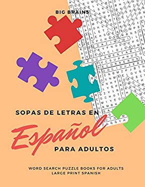 Sopas de Letras en Español para Adultos - Word Search Puzzle Books for ...