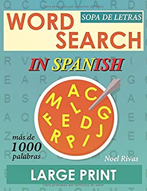 Word Search in Spanish Large Print: Sopa de Letras - Más de 1000 ...