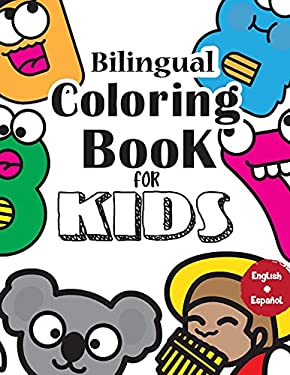 Bilingual Coloring Book for Kids : English/Spanish Learning Coloring ...