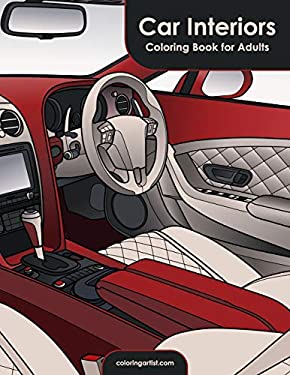 Car Interiors Coloring Book for Adults book: 9798651674701