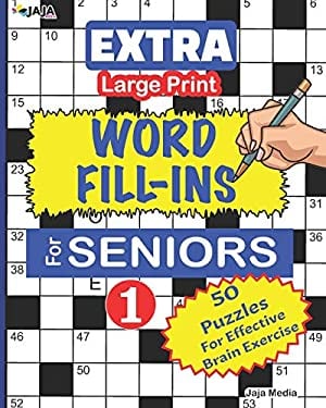 EXTRA Large Print WORD FILL-INS for SENIORS: Vol. 1 book by J. Lubandi ...