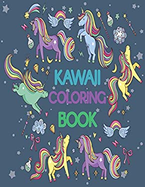 Kawaii Coloring Book : 60 Fun and Relaxing Kawaii Colouring Pages for ...