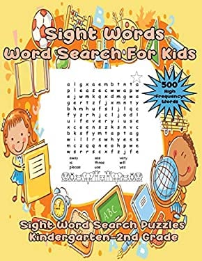 Sight Words Word Search for Kids : 75 Sight Word Search Puzzles ...