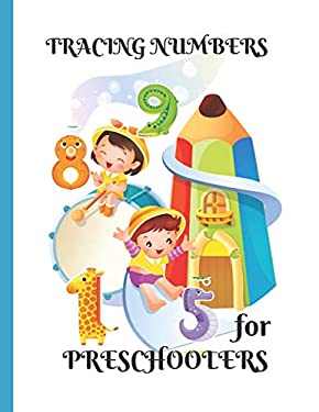 Tracing Numbers for Preschoolers : Beginner Preschool Math Workbook ...