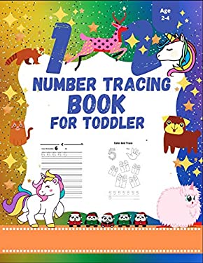 Number Tracing Book For Toddler: This book help you that how your kids ...