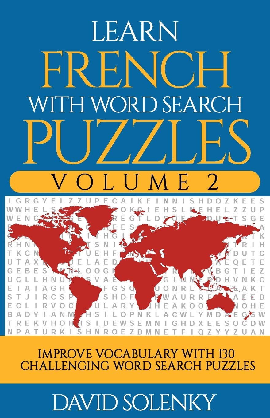 Learn French with Word Search Puzzles Volume 2: Learn French Language ...