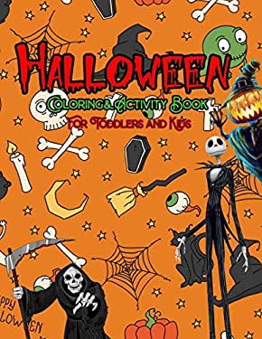 Halloween Coloring and Activity Book For Toddlers and Kids: Kids ...