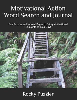 Motivational Action Word Search and Journal: Fun Puzzles and Journal ...
