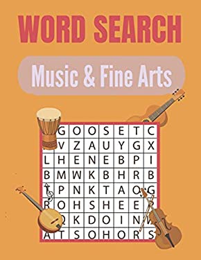 Word Search Music & Fine Arts: A Word Search Music & Fine Arts Word ...