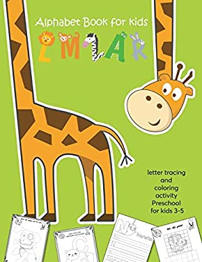 alphabet book for kids letter tracing and coloring activity Preschool ...