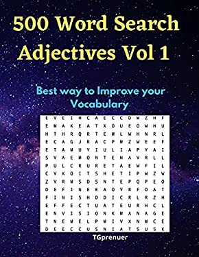 500 Word Search Adjectives Vol 1: Words Search for Adjectives. Improve ...