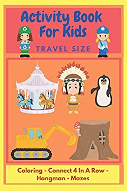 Activity Book For Kids: Travel Size - Great For Kids To Play Together ...