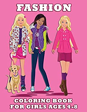 Fashion Coloring Book for Girls Ages 4-8 : 30 Beauty Coloring Pages for ...