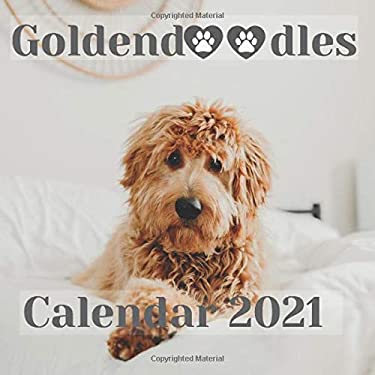 Goldendoodles Calendar 2021: Happy Puppy Relaxation Calendar And Desk ...