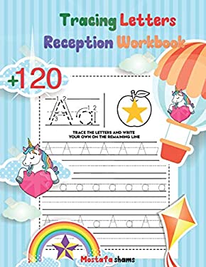 Tracing Letters Reception Workbook: Handwriting Practice Books Year 1 ...