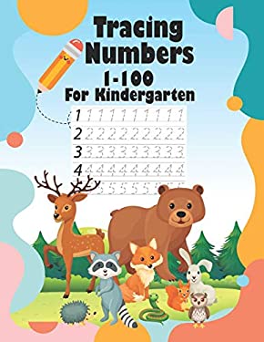 Tracing Numbers 1-100 For Kindergarten: Preschool Numbers Tracing Math ...