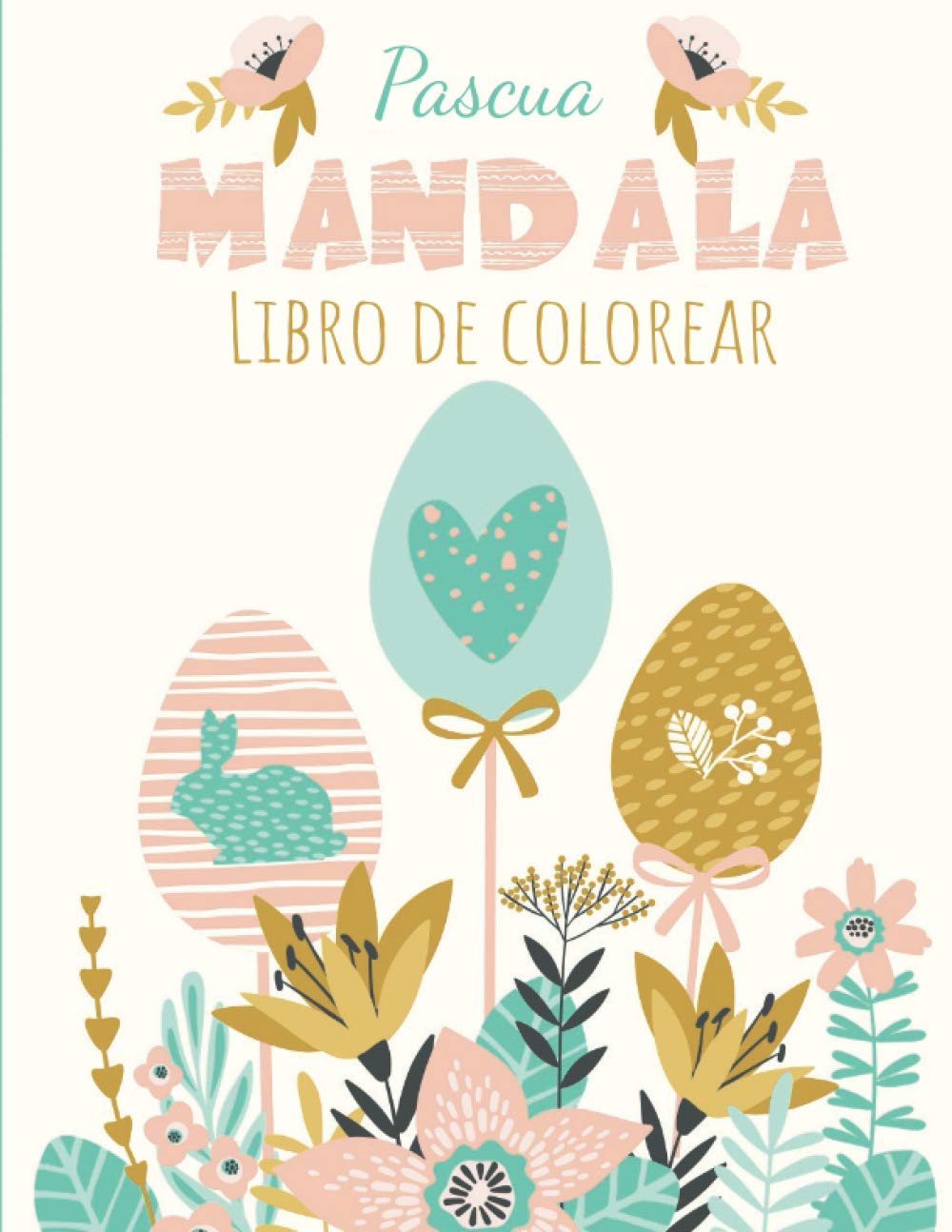 Pascua Mandala: Libro para Colorear | Mandala Fácil | Para Niños ...