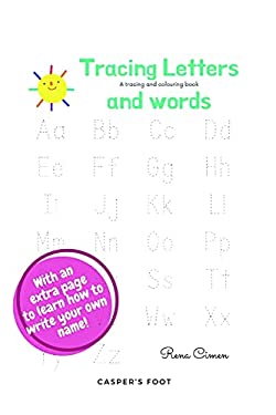 Trace letters and words - a tracing and colouring book!: Learning ...