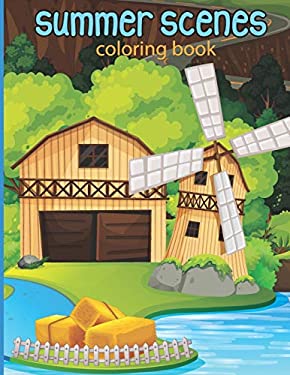 summer scenes coloring book: An Adult Color pages with Beach Scenes ...