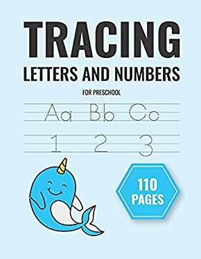 tracing letters and numbers for preschool: handwriting practice paper ...