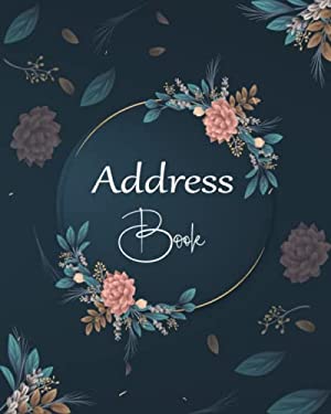 Address Book : Large Print Address Book with Tabs, More Than 300 Entry ...