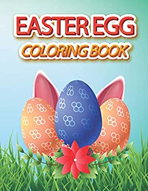 Easter Egg Coloring Book: Fun and Easy Happy Easter Eggs Coloring Pages ...