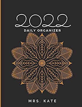 2022 Daily Organizer, Daily Planner, Day, Month, Year, Calendar book ...