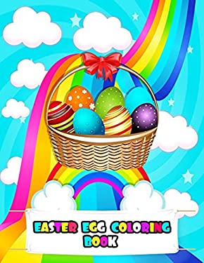 Easter Egg Coloring Book: An Kids easter egg Coloring Book with ...