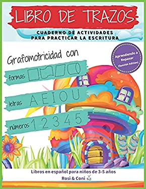 Libro de Trazos: Cuaderno de actividades para practicar la escritura ...