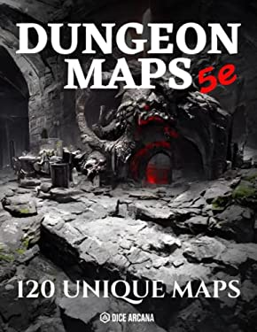Dungeon Maps 5e : 120 Maps for Game Master to Plan and Customize ...