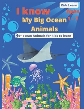 I know my Big Ocean Animals: Kids learn 30+ Ocean Animals book ...
