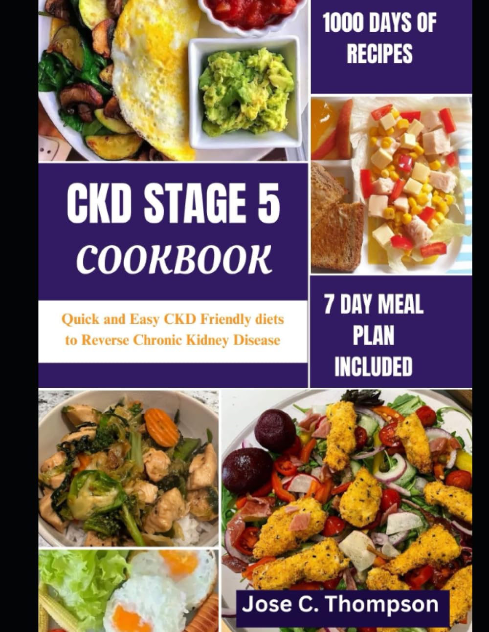 CKD STAGE 5 COOKBOOK: Quick and Easy CKD Friendly diets to Reverse ...