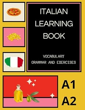 italian Learning Book: A1 A2 Learning Adventure with Vocabulary ...