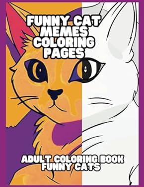 Funny Cat Memes Coloring Pages: Hilarious furry friends to color for ...