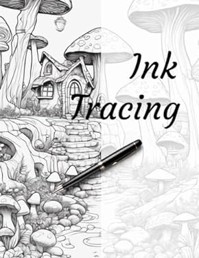 Ink Tracing: Follow the Lines to Reveal a Subterranean Fairy Village of ...