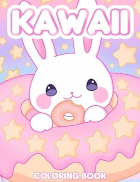 Kawaii Coloring Book: 50 Adorable Coloring Pages of Chibi Characters ...
