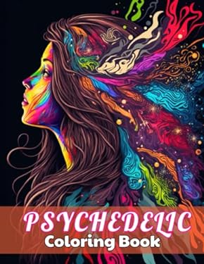 Psychedelic Coloring Book: High-Quality and Unique Coloring Pages book ...