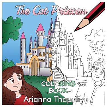 The Cat Princess Coloring Book book: 9798869017468