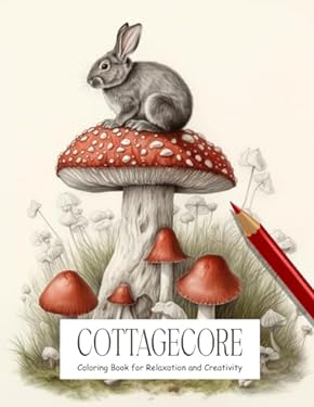 mushrooms coloring book