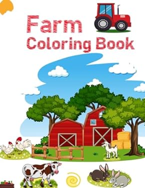Farm Coloring Book: Simple Pictures like Farmyard Animals, Farm & More ...