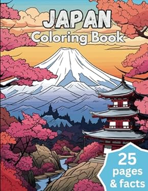 Japan Coloring Book: Japan Coloring and Education Book - Culture and ...