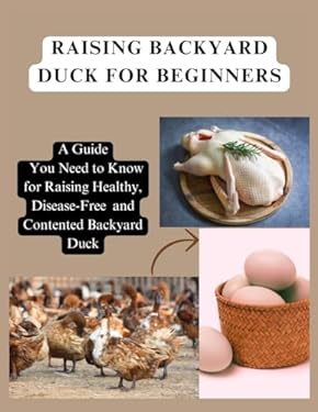 RAISING BACKYARD DUCK FOR BEGINNERS: A Guide You Need to Know for ...