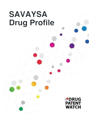 SAVAYSA Drug Profile, 2024: SAVAYSA (edoxaban tosylate) drug patents ...