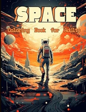 Space Coloring Book: A Beautiful Collection Of 55 Unique Space ...
