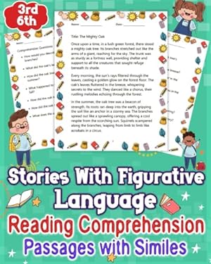 Stories With Figurative Language Reading Comprehension Passages with ...