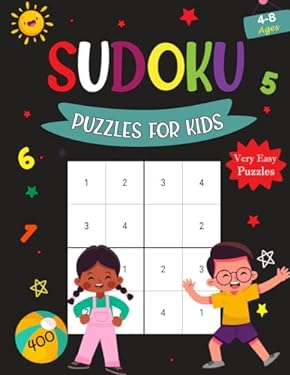 Sudoku Puzzles For Kids Ages 4-8: Brain Games 400 Sudoku Puzzles ...